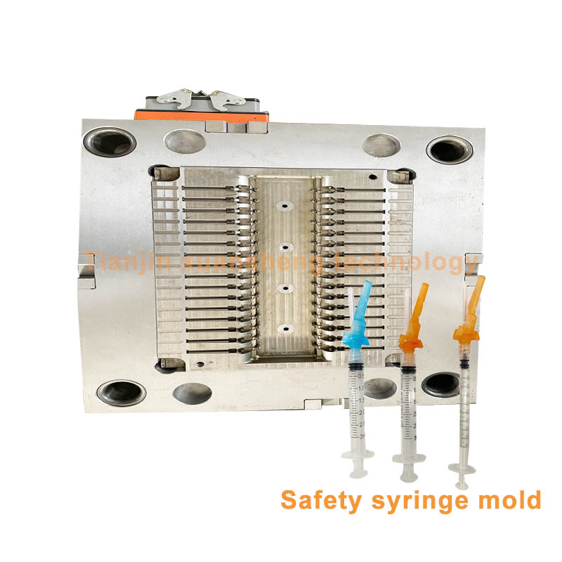Safety SIP Syringes Sharp Injury Protection syringe mold