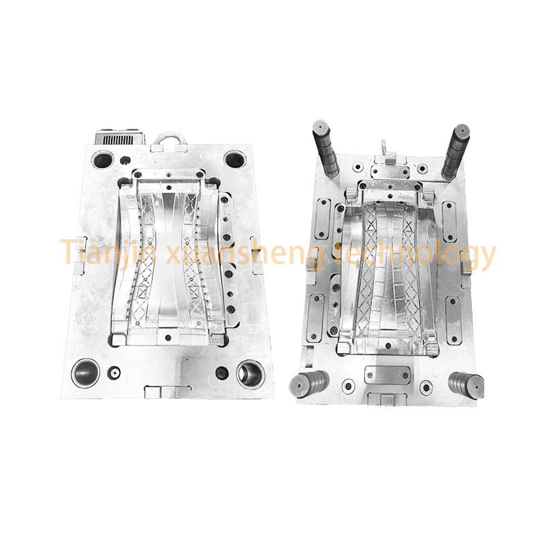 2K molding door structural reinforcement 2K precision injection mold